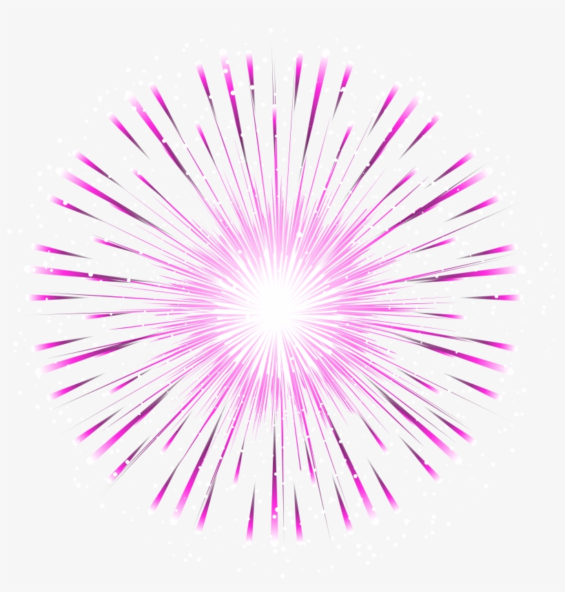 Pink Firework Transparent Png Clip Art Image - Pink Fireworks ...