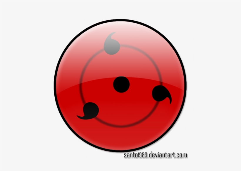 Sharingan Eye Sasuke - Naruto 3 Tomoe Sharingan - Free Transparent PNG ...