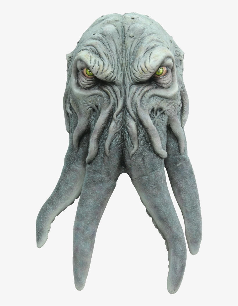 Cthulhu Halloween Mask - Cthulhu Mask - Free Transparent PNG Download ...