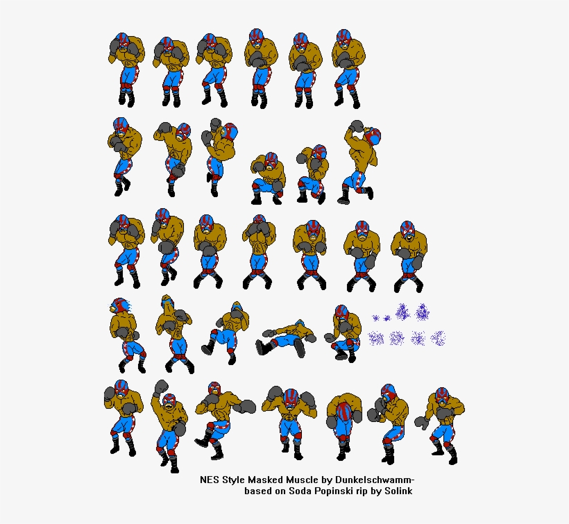 Punch Out Nes Sprites