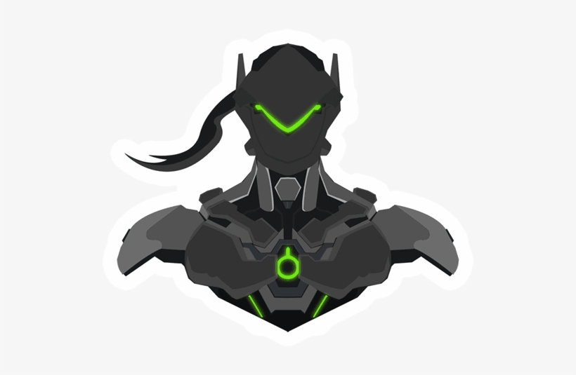 Genji Sticker - Illustration - Free Transparent PNG Download - PNGkey