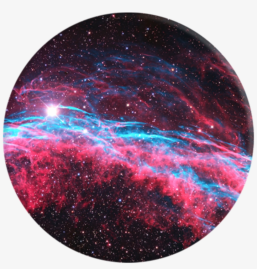 Galaxy Clipart Circle - Popsocket - Veil Nebula - Free Transparent PNG ...