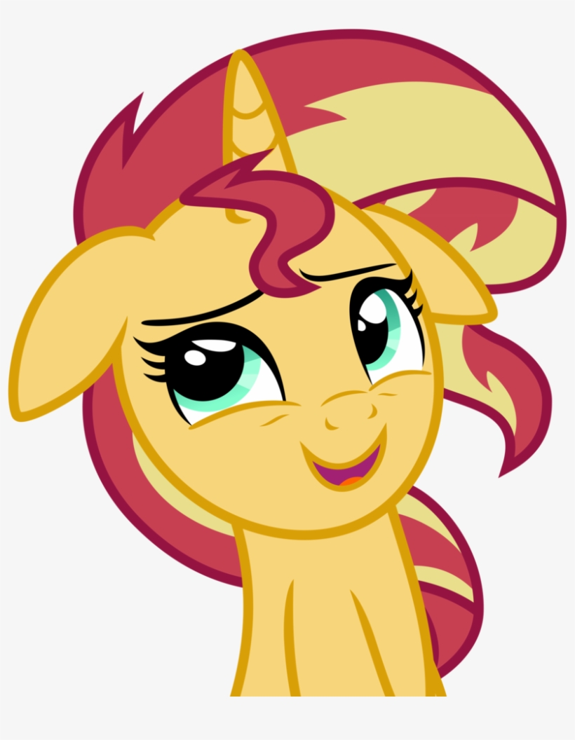 Mlp Sunset Shimmer Vector Pony