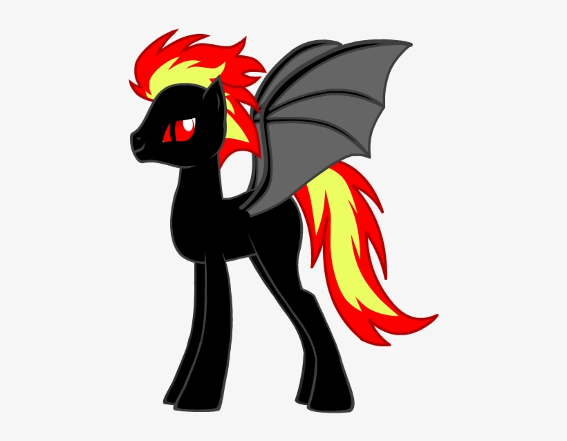 Rage-1 - Nightmare Pony Oc - Free Transparent PNG Download - PNGkey