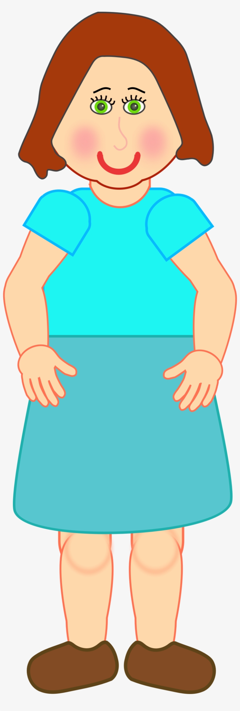 This Free Icons Png Design Of Woman Standing - Free Transparent PNG ...