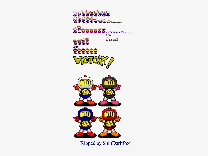 Parent Directory - Super Bomberman 2 Sprites - Free Transparent PNG ...