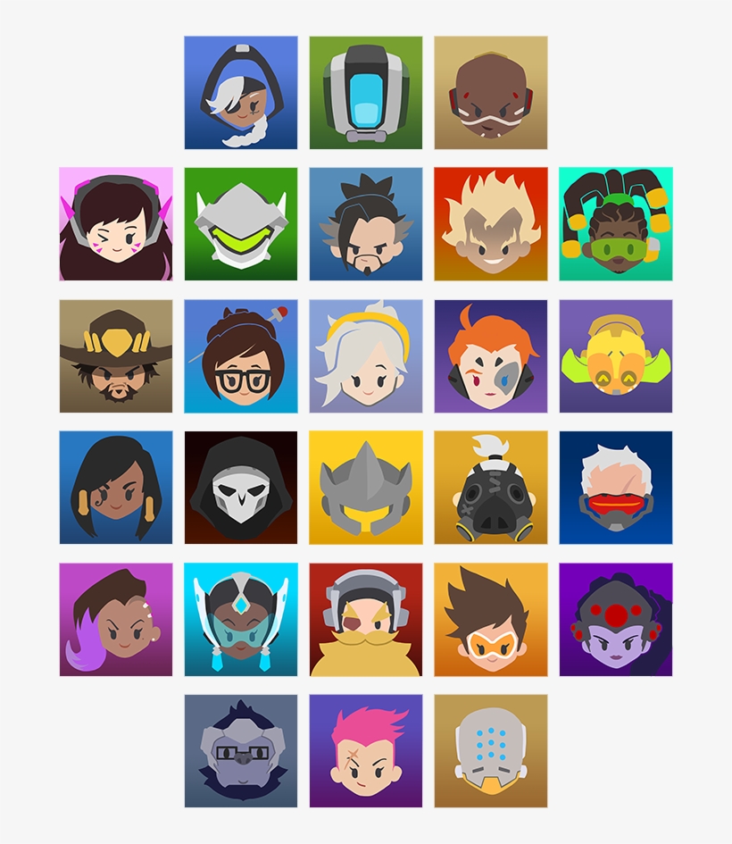 Player Icons - 오버 워치 스프레이 모음 - Free Transparent PNG Download - PNGkey