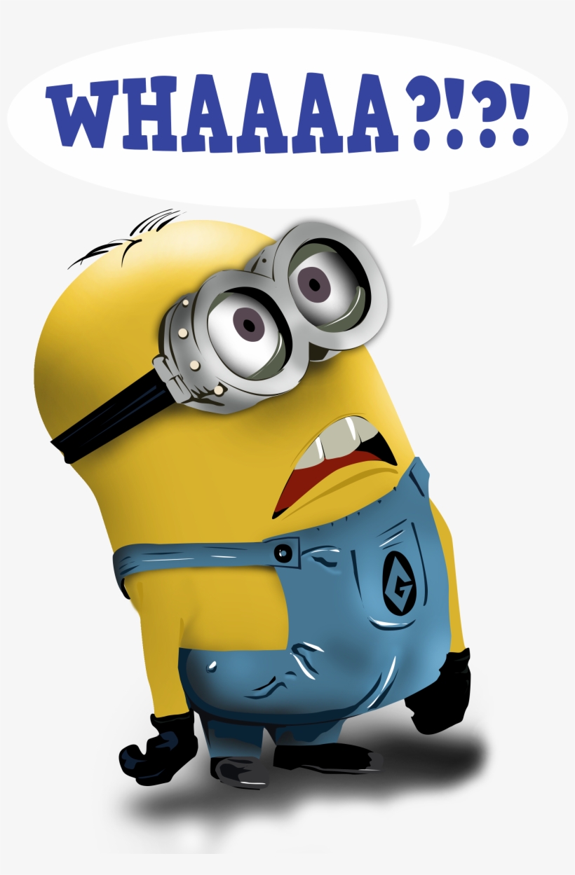 Minions Transparent Confused - Minion Don T Understand - Free ...