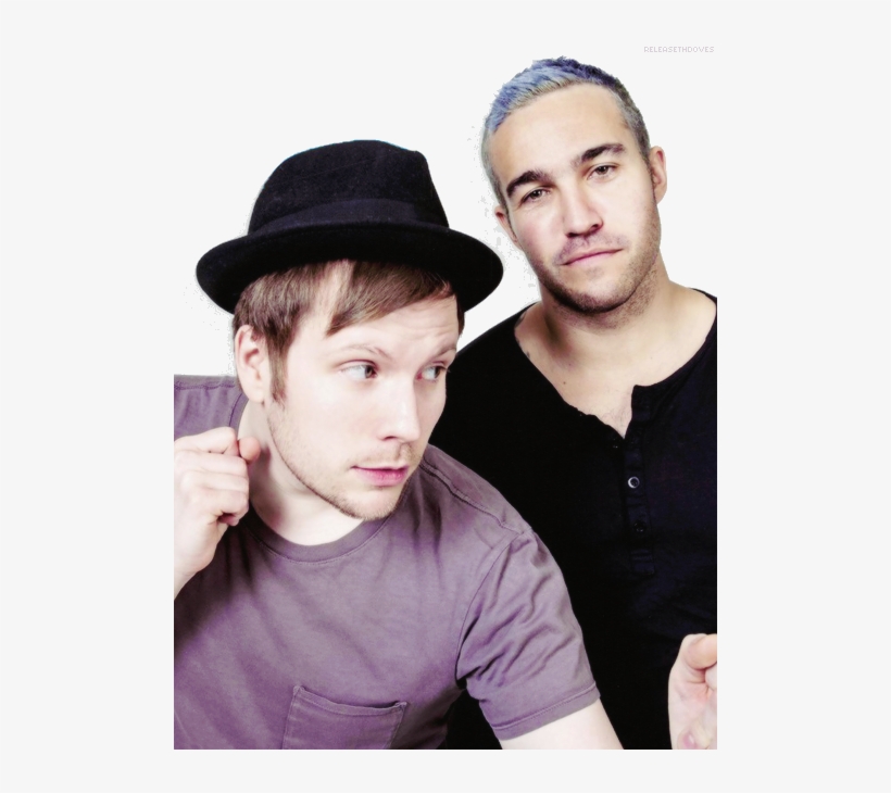 Patrick And Pete Fall Out Boy - Free Transparent PNG Download - PNGkey