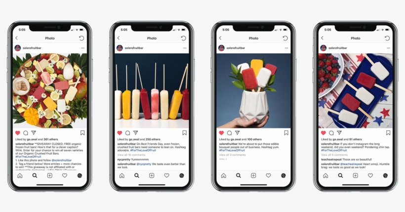 Solero Frozen Fruit Bars - Free Transparent PNG Download - PNGkey