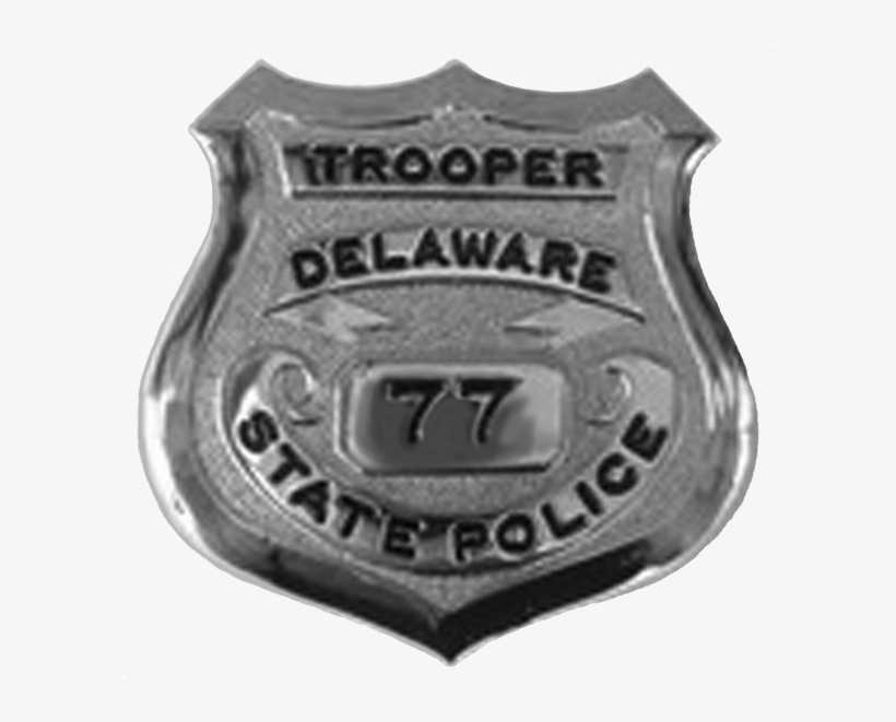 State Police Badge - Delaware State Trooper Badge - Free Transparent ...