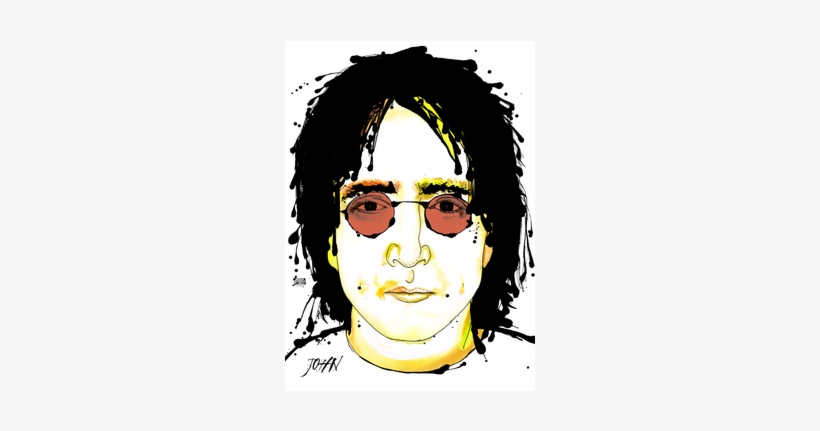 John Lennon - Illustration - Free Transparent PNG Download - PNGkey