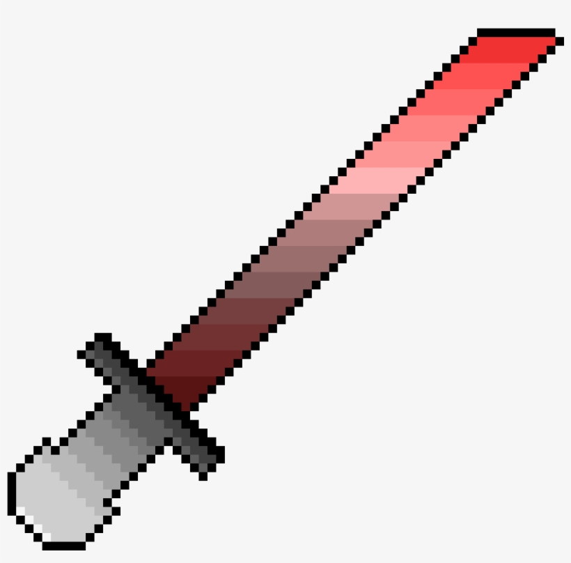 Diamond Sword - Minecraft Sword Texture - Free Transparent PNG Download ...