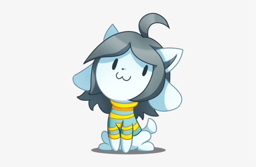 Image Undertale By Silvishinystar - Temmie Cute - Free Transparent PNG ...