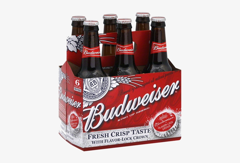 Budweiser Beer - 12 Pack, 12 Fl Oz Bottles - Free Transparent PNG ...