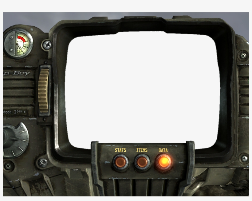 My Contrib - Pip Boy Transparent Screen - Free Transparent PNG Download ...