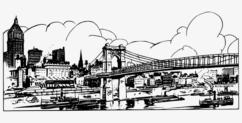 Line Art City - Free Transparent PNG Download - PNGkey
