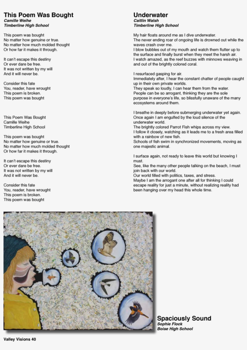 This Poem Was Bought Underwater Uneaten Cake This Poem - Poetry - Free ...