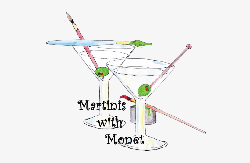 Martinis With Monet - Logo - Free Transparent PNG Download - PNGkey