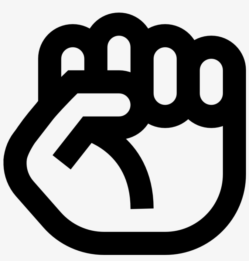 Back Of Fist Png Download - Fist Icon Transparent Background - Free ...