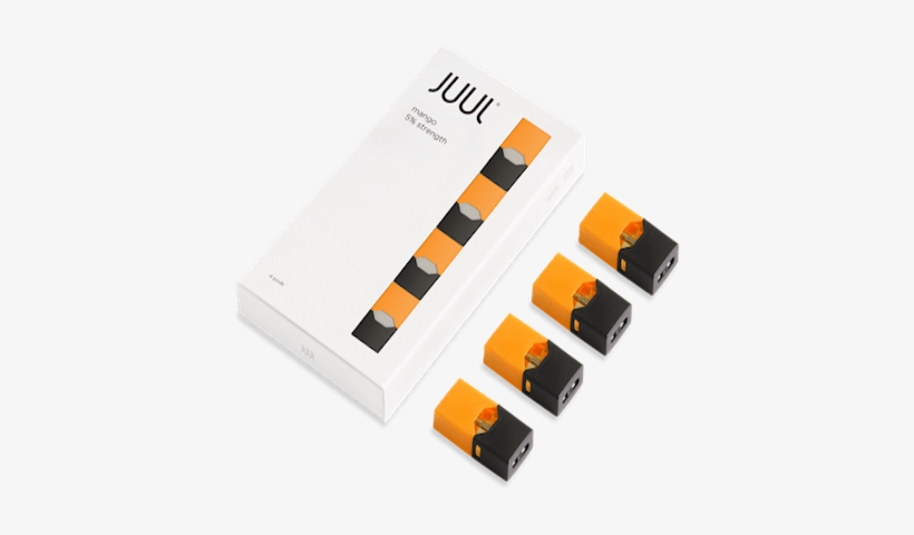 Juul Vapor - Classic Tobacco Juul Pods - Free Transparent PNG Download ...