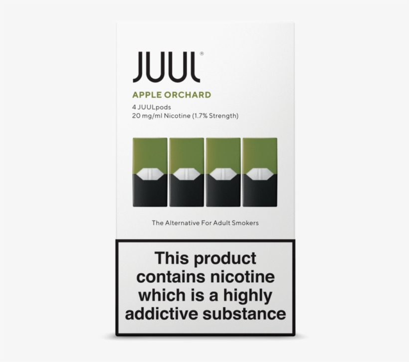 Juul Pod 4-pack Apple Orchard - Apple Orchard Juul Pods - Free ...