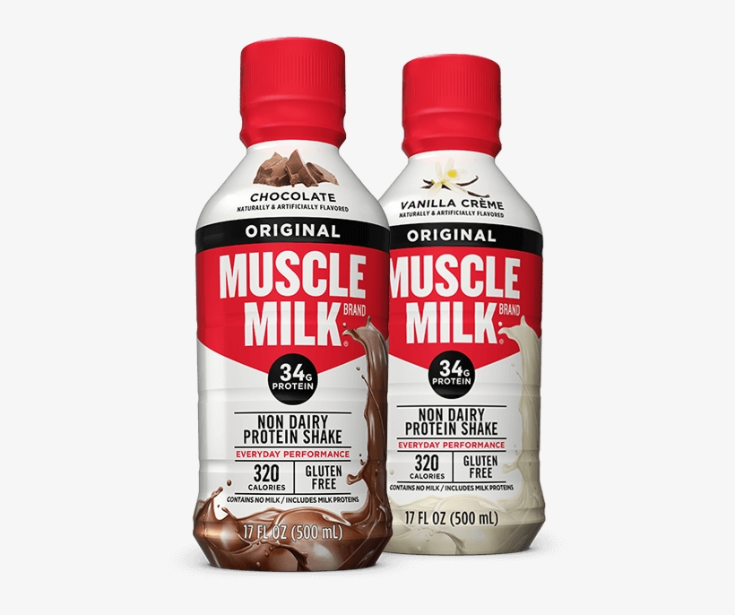 Muscle Millk Original Rtd Cover - Muscle Milk - Free Transparent PNG ...