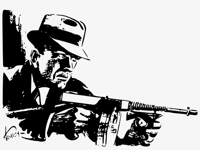 Png Freeuse Library Gunman Big Image Png - Gun Man Drawing - Free ...