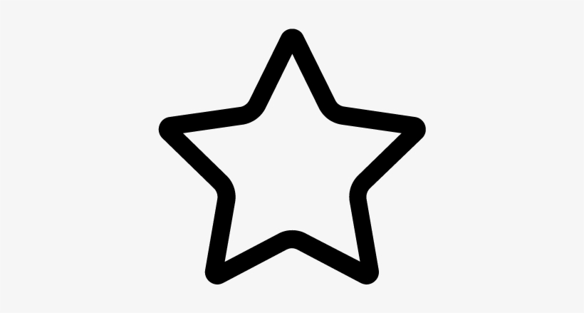 Star - Empty Star Icon - Free Transparent PNG Download - PNGkey