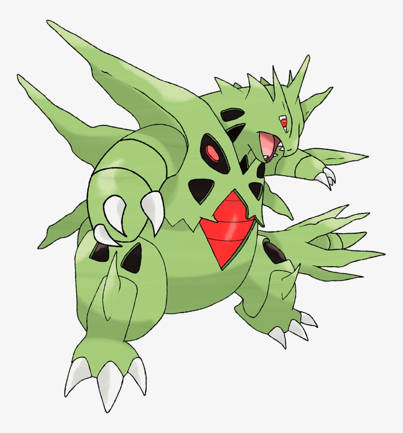 Pokemon Shiny Mega Tyranitar Is A Fictional Character - Blaziken Vs ...