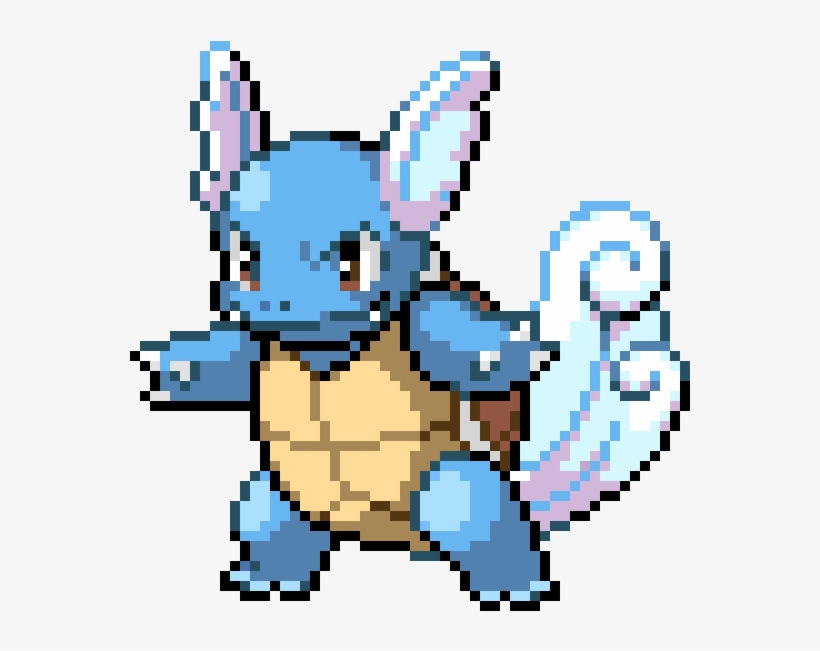 Wartortle - Wartortle Pixel Gif - Free Transparent PNG Download - PNGkey