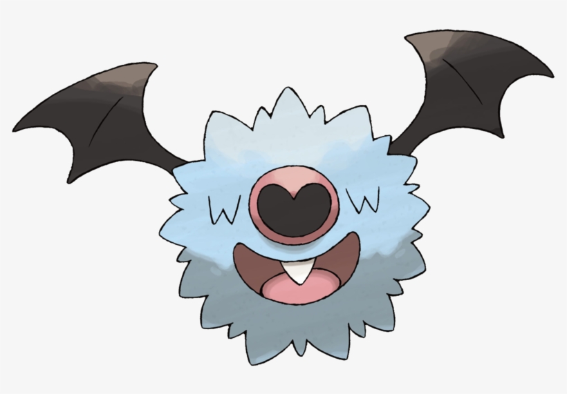 Bat Pokemon - Pokemon Woobat Evolution - Free Transparent PNG Download ...