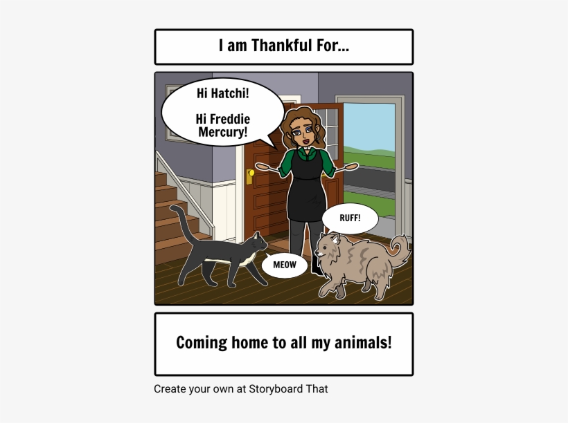 Thankful - Cartoon - Free Transparent PNG Download - PNGkey