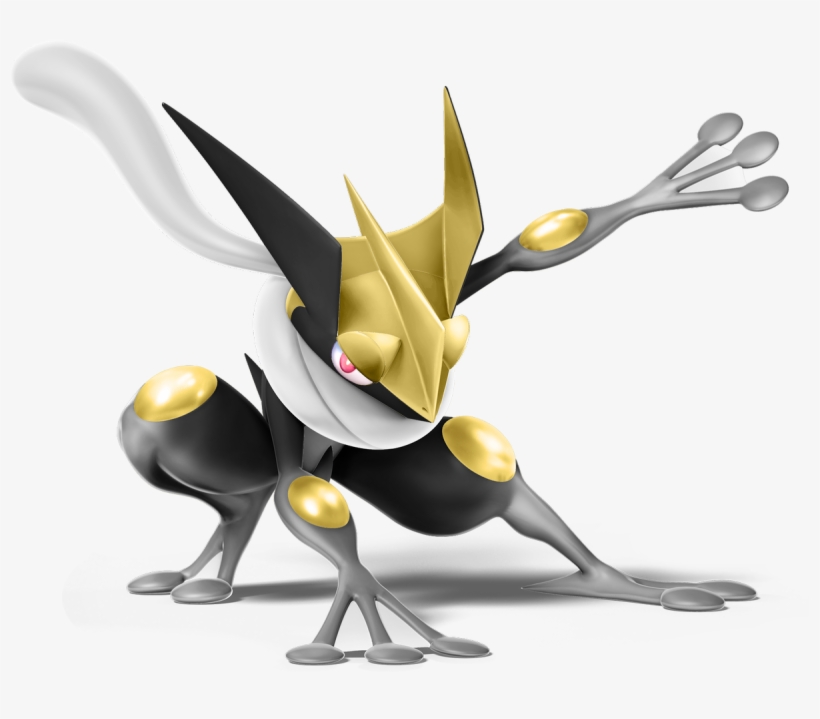 Super Smash Bros Greninja Skin - Free Transparent PNG Download - PNGkey