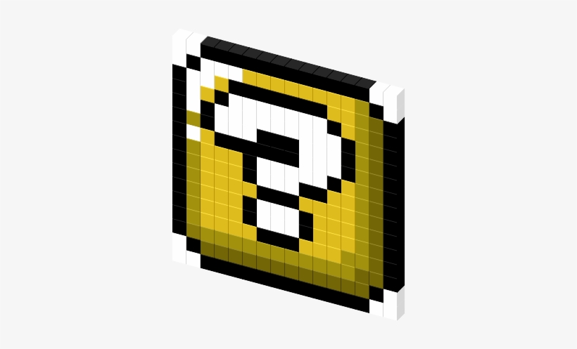 View Favicon On T-shirt - Box Pixel Art Minecraft - Free Transparent ...