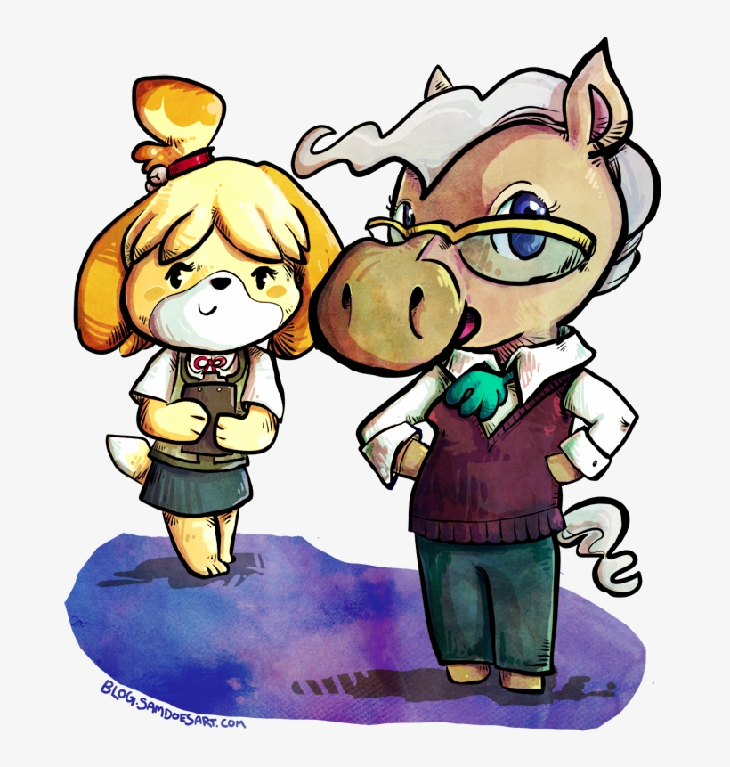Animal Crossing, Anthro, Artist - Mayor Mare - Free Transparent PNG ...