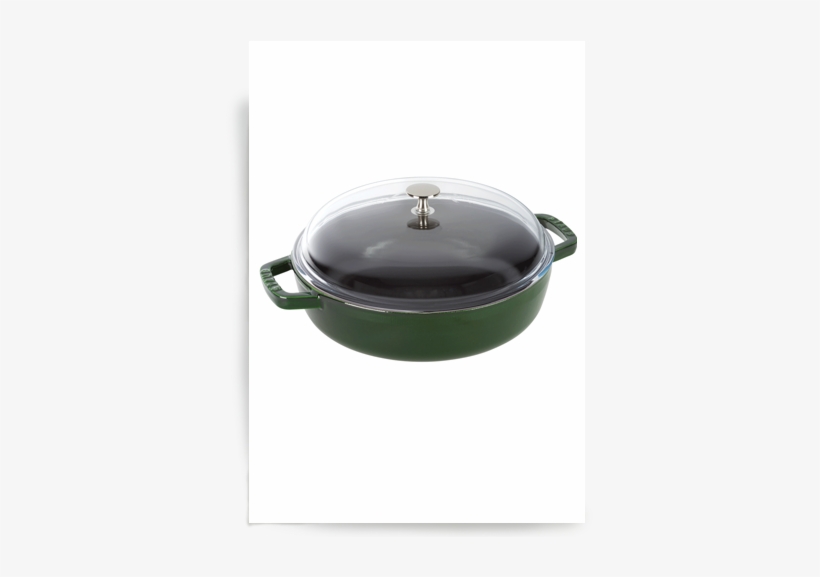 Universal Pan - Staub Cast Iron 4-qt Universal Pan - Basil - Free ...