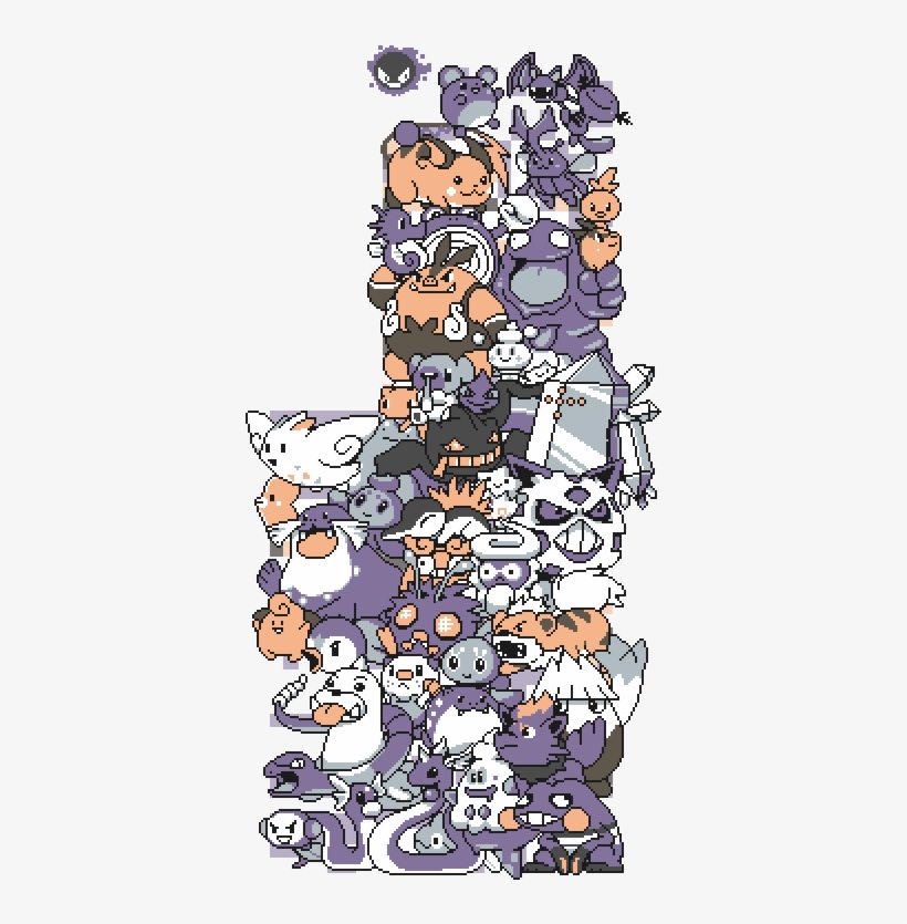 Pokemon Pixel Png Transparent Missingno - Missingno Art - Free ...