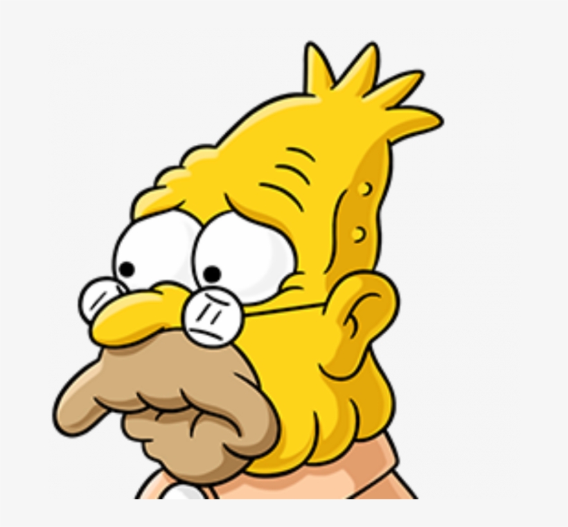 Grandpa Clipart Grampa - Grandpa Simpson Png - Free Transparent PNG ...