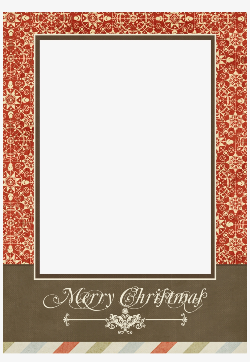 Christmas Postcard Frame Png Clipart Christmas Card - Magic Of ...