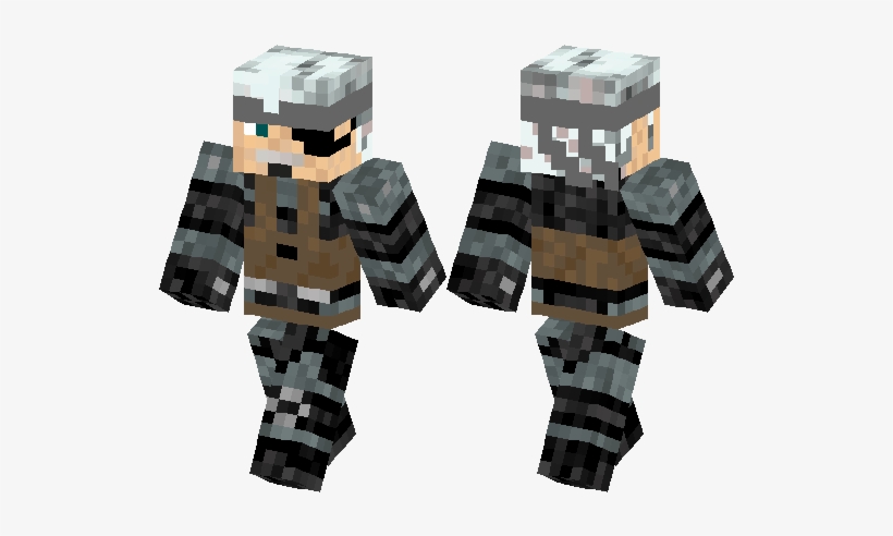 Old Snake Mgs4 - Old Snake Minecraft Skin - Free Transparent PNG ...