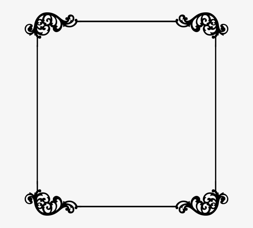 Free Border Templates - Simple Borders - Free Transparent PNG Download ...