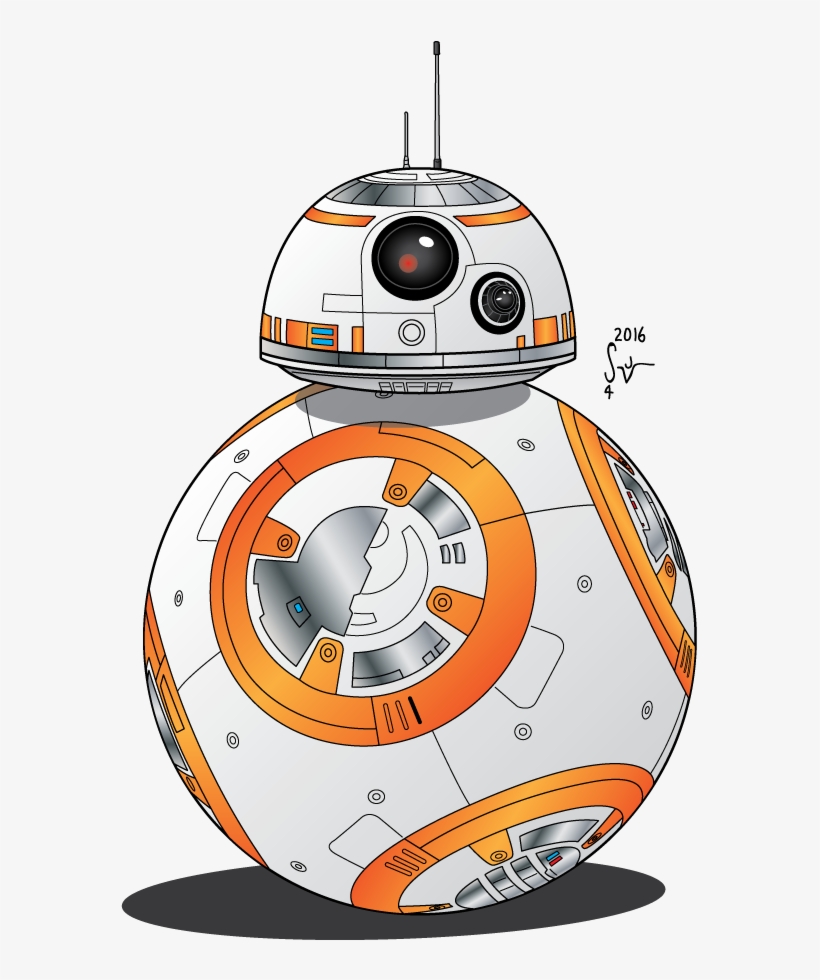 Star Wars Bb8 Clipart - Star Wars Bb8 Cartoon - Free Transparent PNG ...