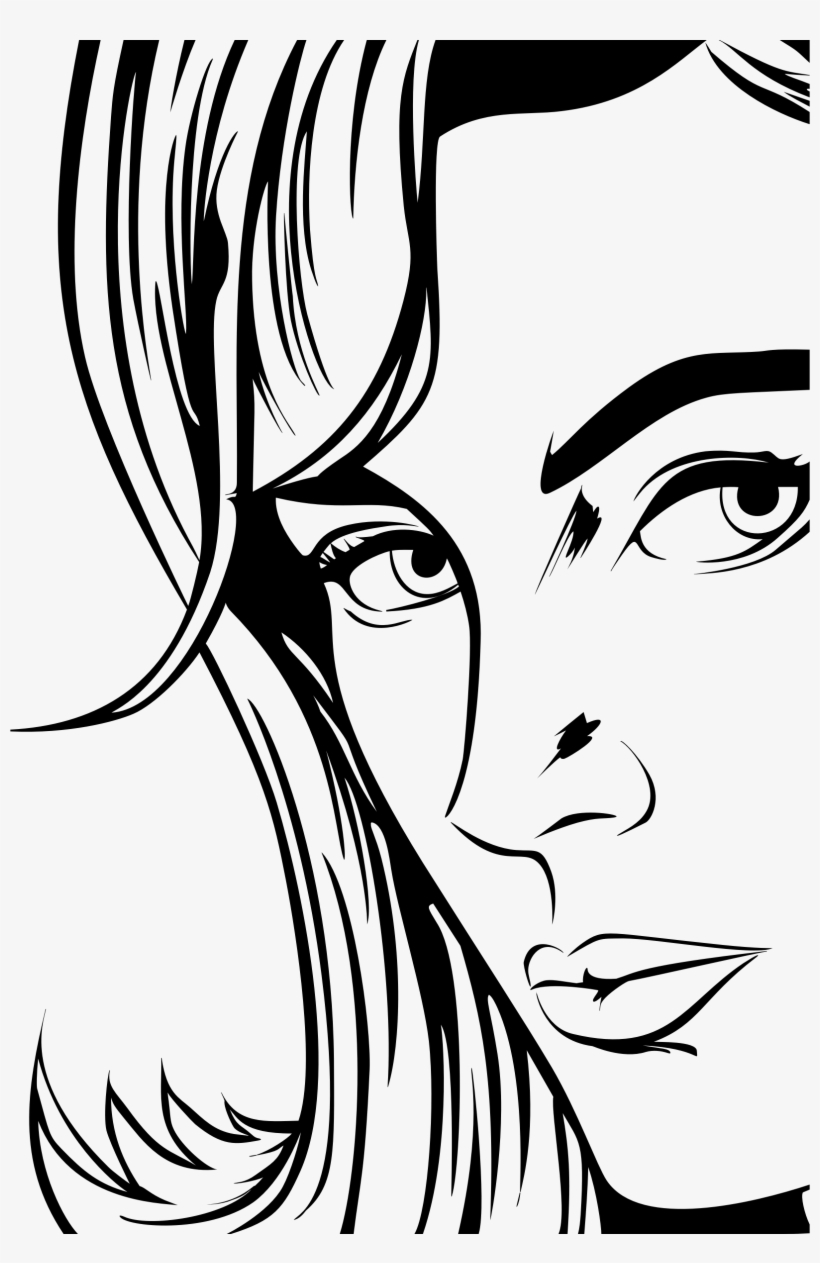 Pop Art Drawing - Pop Art Line Art - Free Transparent PNG Download - PNGkey