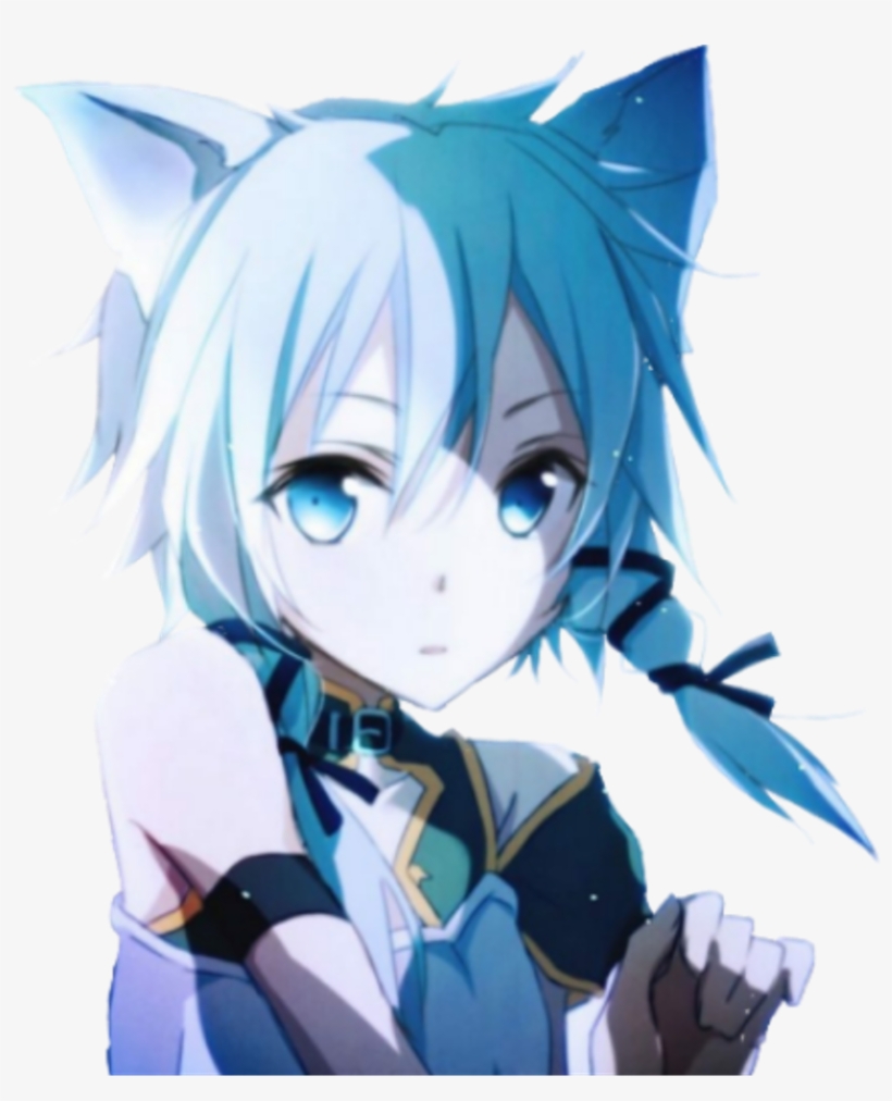 Sword Art Online 2 Sinon Cat - Free Transparent PNG Download - PNGkey