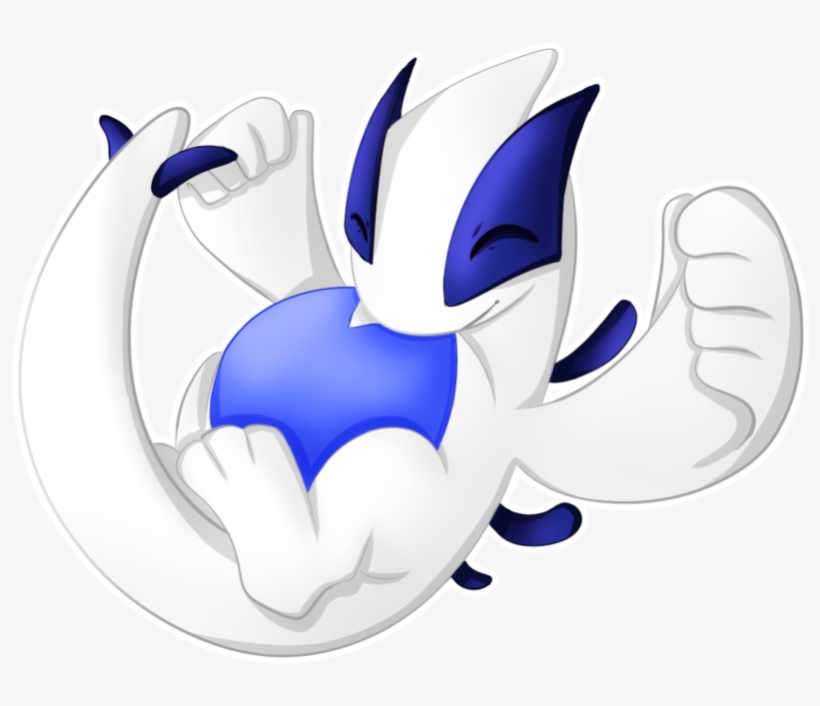 Lugia Transparent Cute Svg Freeuse - Lugia - Free Transparent PNG ...