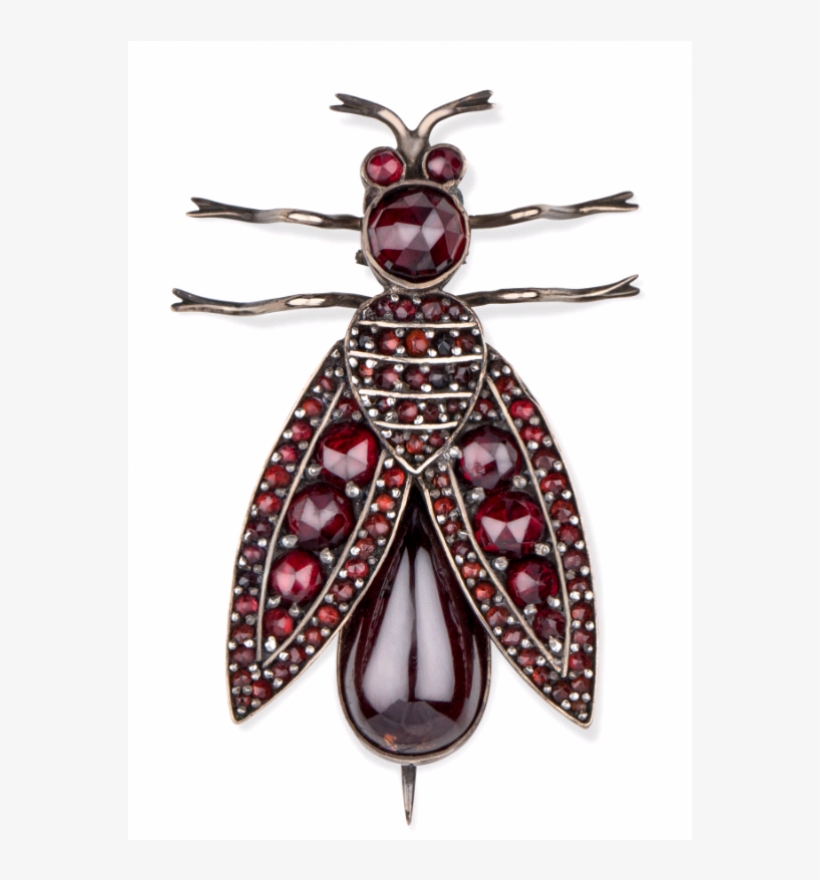 172602 Victorian Silver Gilt Bohemian Garnet Queen - Silver - Free ...