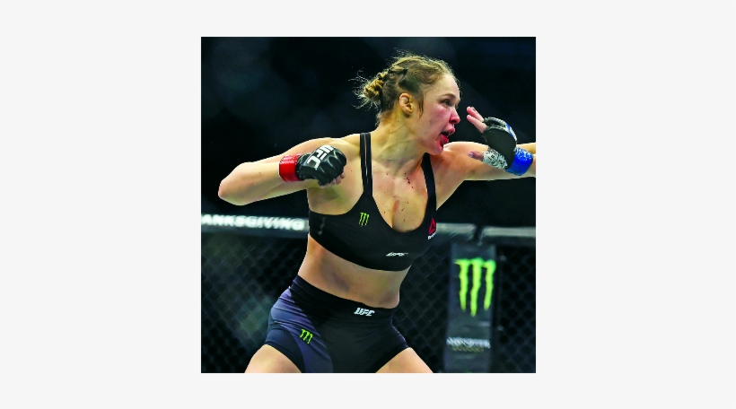 Ronda Rousey - - Holly Holm Vs Rousey - Free Transparent PNG Download ...