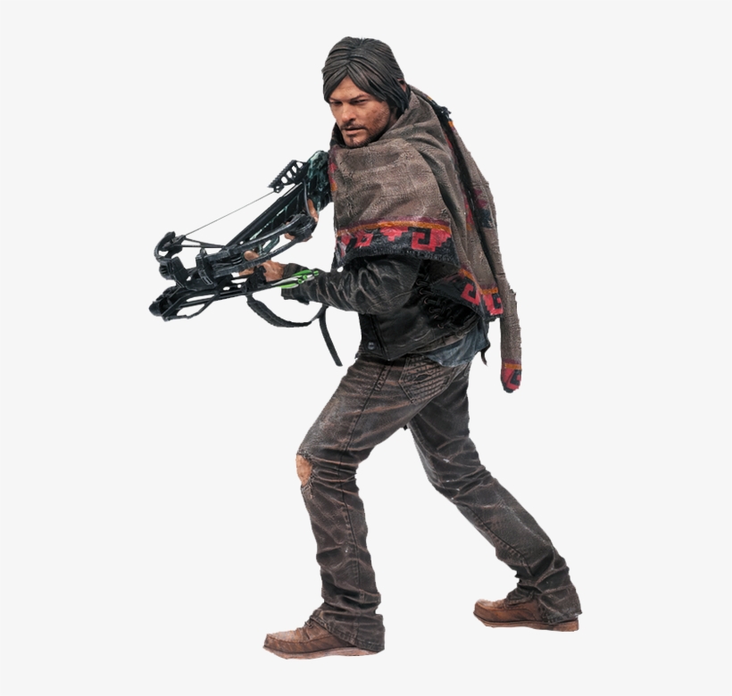 The Walking Dead - Daryl Action Figure - Free Transparent PNG Download ...