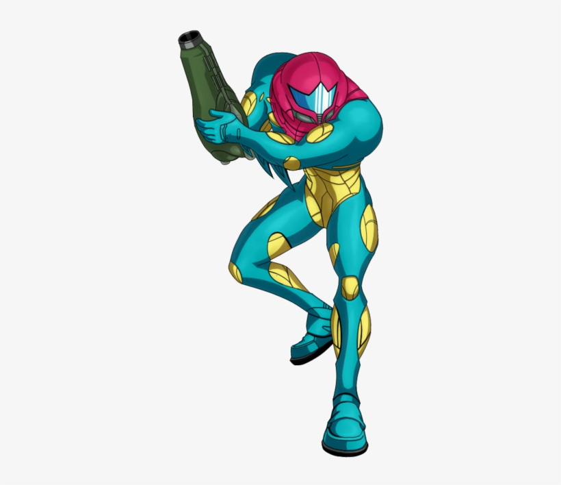 Metroid Fusion Samus Render - Free Transparent PNG Download - PNGkey